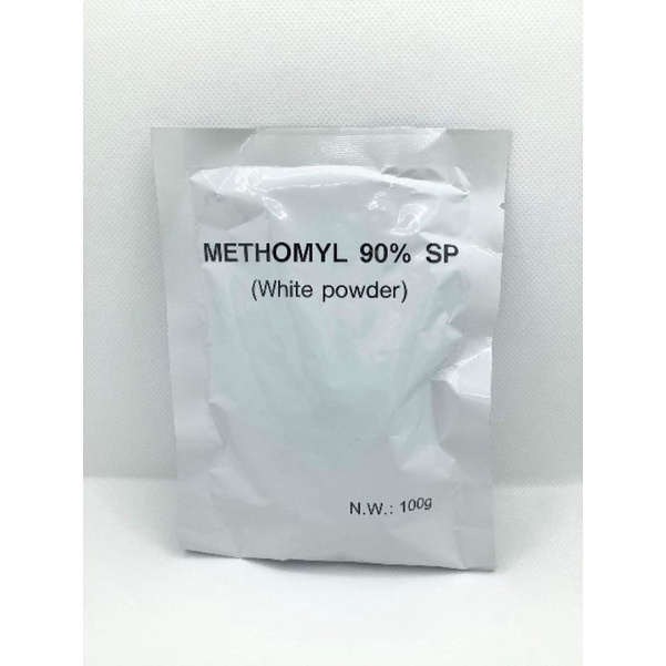 แลนเนท METHOMYL 90% สำหรับเบือสัตว์ทุกชนิด ยาเบือ ยาเบื่อไม่มีสี (ผงสี ...