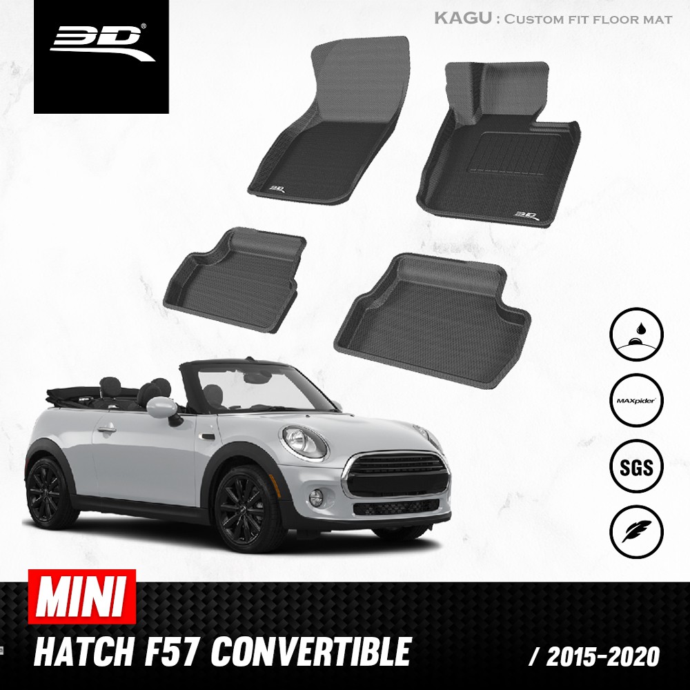 พรมปูพื้นรถยนต์ MINI Convertible F57 ปี 2015-2020 | Shopee Thailand