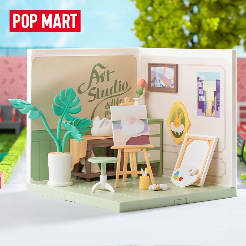 POPMART Fujiya Candy House บ้านฉากโมเดล จาก POPMART | Shopee Thailand