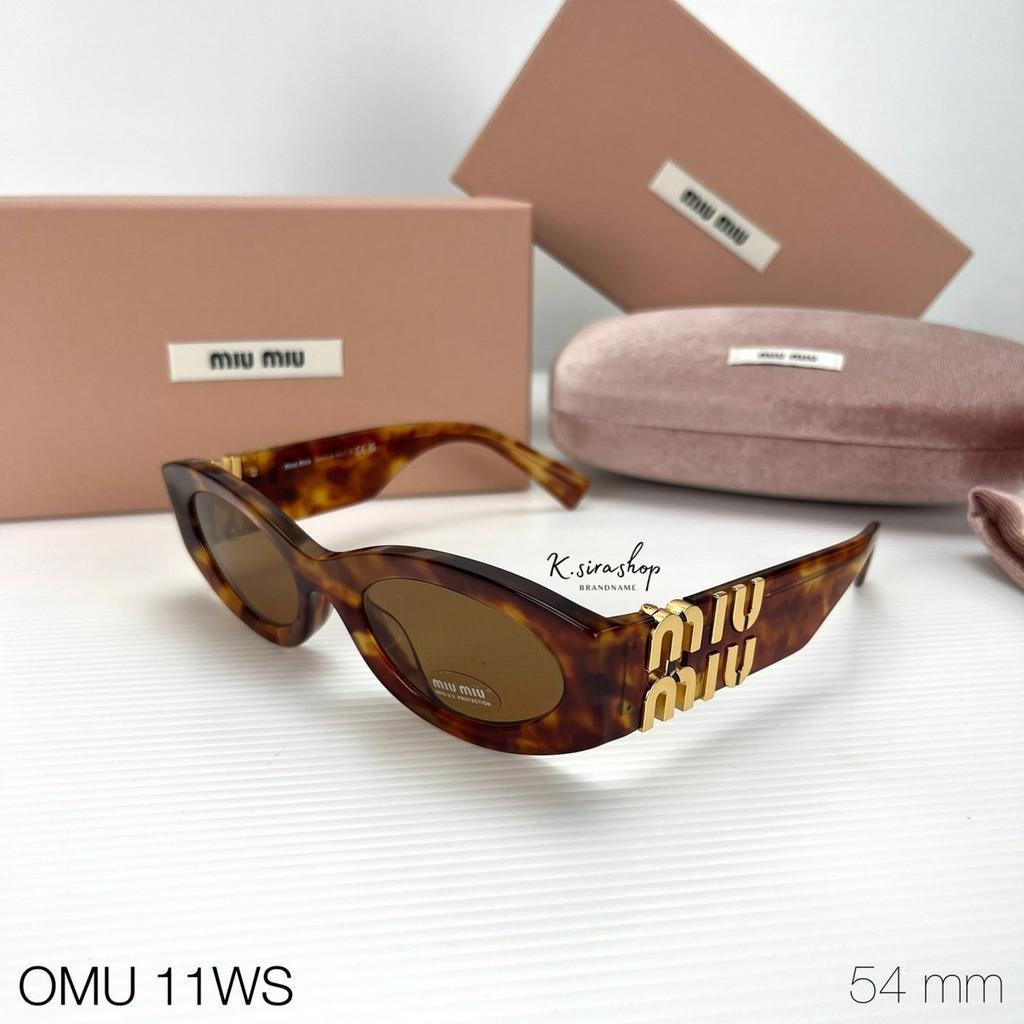 [ส่งฟรี] New Miu Miu OMU 11WS Sunglasses 54mm | Shopee Thailand