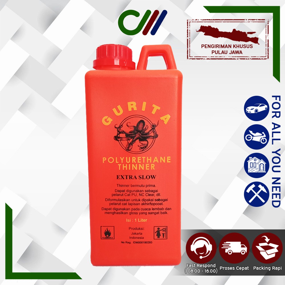 ทินเนอร์ OCTOPUS PU EXTRA SLOW 1Lt | Shopee Thailand