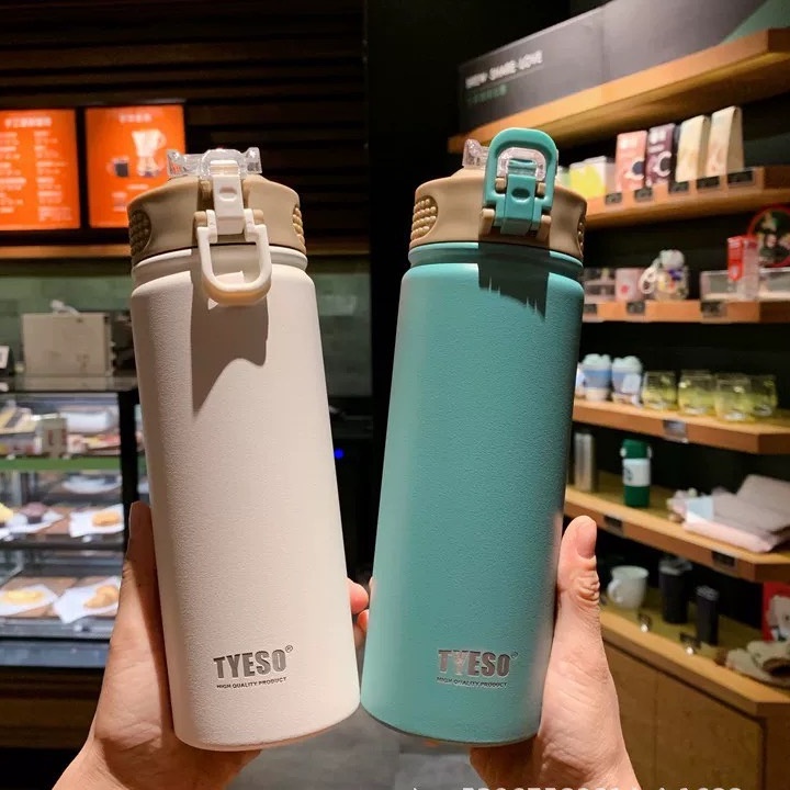 แก้ว TYESO เก็บอุณหภูมิ ร้อน- เย็นขนาด ความจุ 530ML | Shopee Thailand