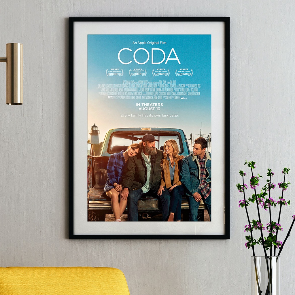 CODA Poster โปสเตอร์ CODA หัวใจไม่ไร้เสียง ภาพยนตร์เรื่องเยี่ยมแห่งปี ...