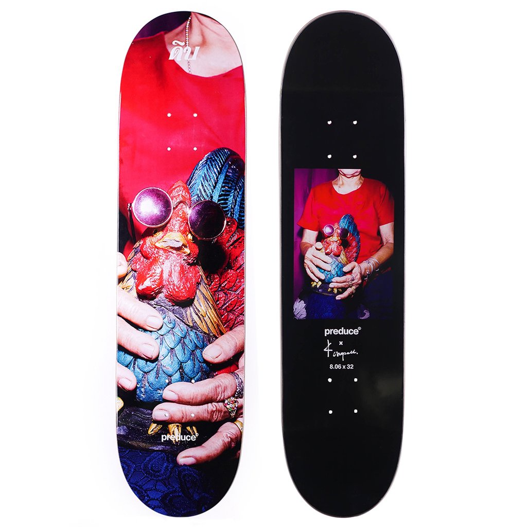 Preduce x Kanrapee Raw Thai Rooster Deck 8.06" | Shopee Thailand