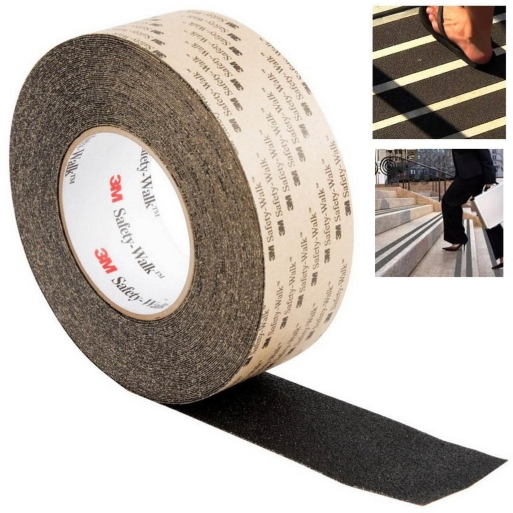 3M เทปกันลื่นสีดำ 2นิ้วx18เมตร รุ่น 610 Safety-Walk Slip-Resistant | Shopee Thailand