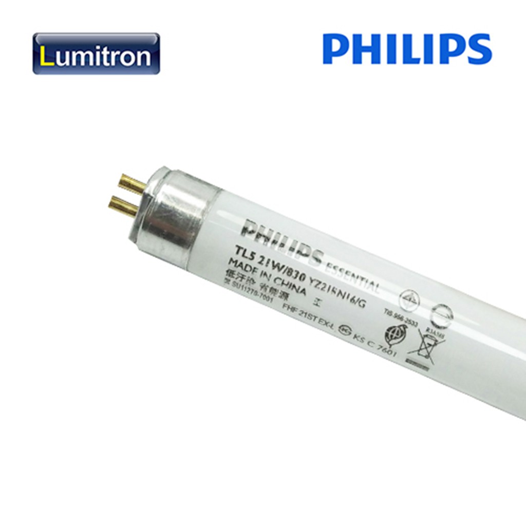 หลอดฟลูออเรสเซนต์ ฟิลิปส์ #FL21-PH 21W T5 เดย์ไลท์ คูลไวท์ วอร์มไวท์ ...
