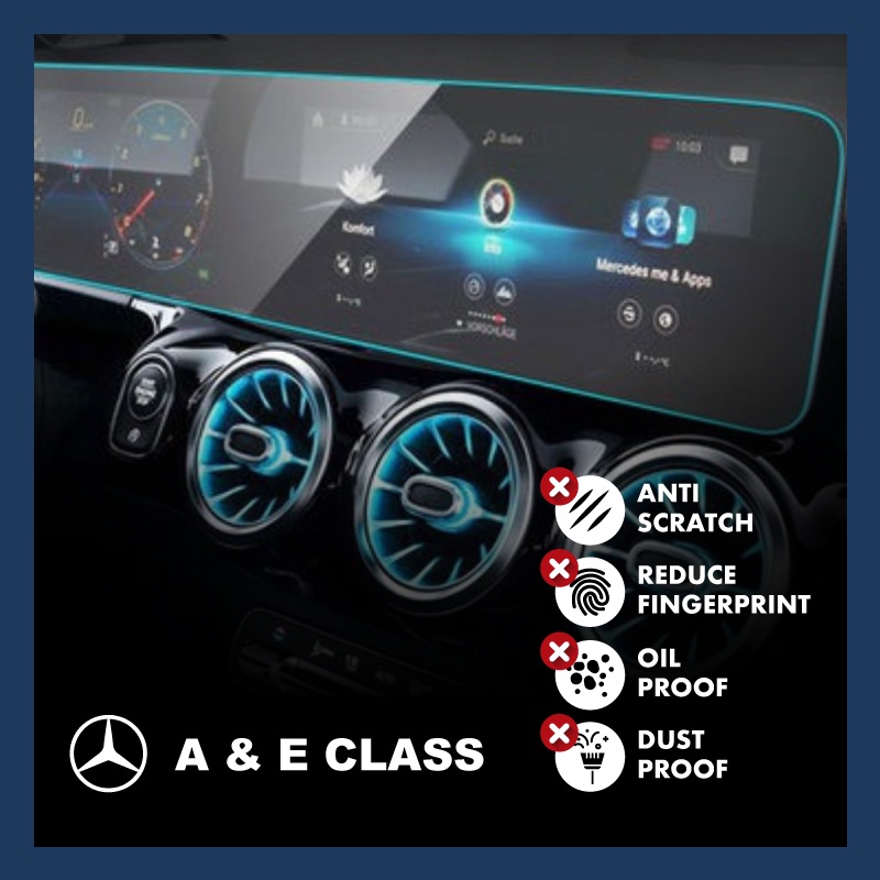 Mercedes Benz A/B/E/CLA/GLA/GLB/GLE/EQA/EQB/EQC Class ทั้งชุดกระจก ...