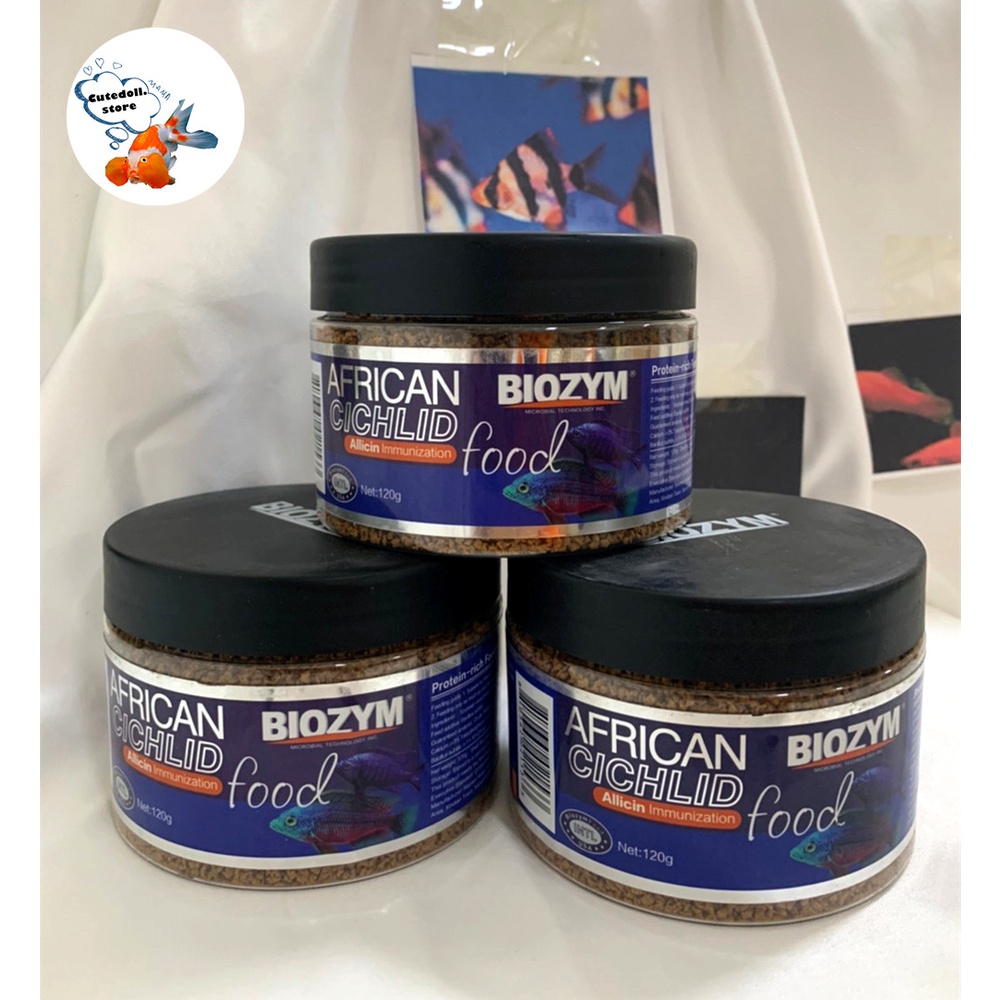 BIOZYM อาหารปลา Protein-rich Food For African Cichlid BD601 อาหารที่อุดมด้วยโปรตีนสำหรับปลาหมอสี ...