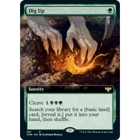 [MTG][Single][VOW] Dig Up ระดับ Rare [ภาษาอังกฤษ] | Shopee Thailand