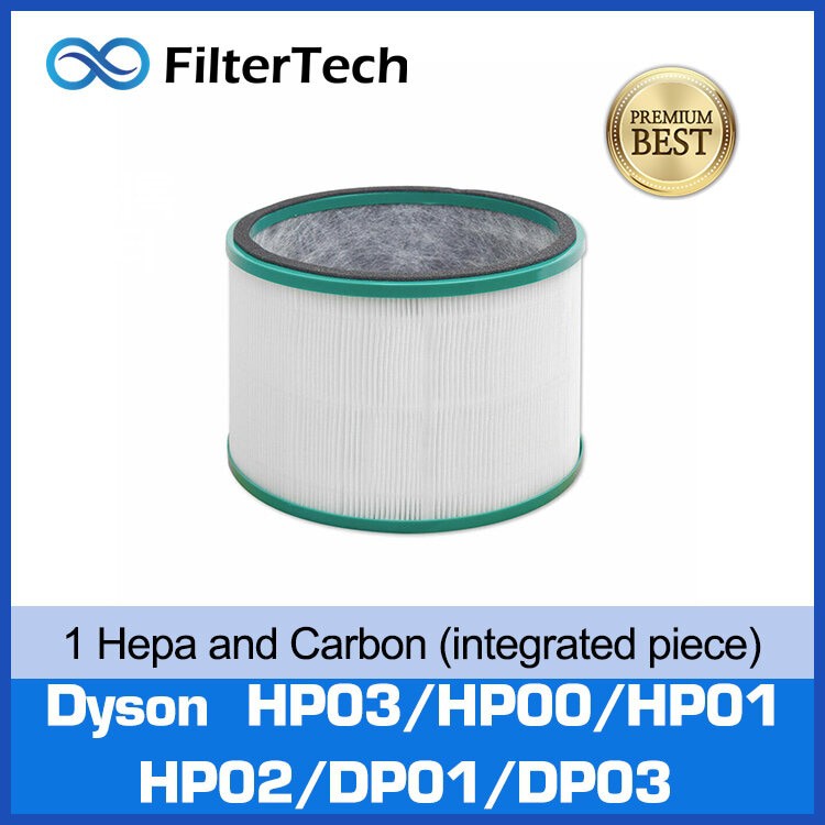 Filtertech - ไส้กรองเครื่องฟอกอากาศ ชุด 1 ปี - Dyson HP03/HP00/HP01/HP02/DP01/DP03 | Shopee Thailand