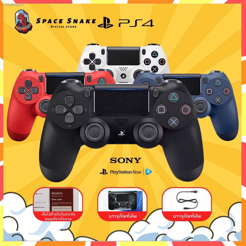 จอย Ps4 สีดำ Ver.2 ประกันศูนย์โซนี่ไทย 1 ปี พร้อมใบรับประกัน(Ps4 Controller Jet )(New Ps4 Dual ...