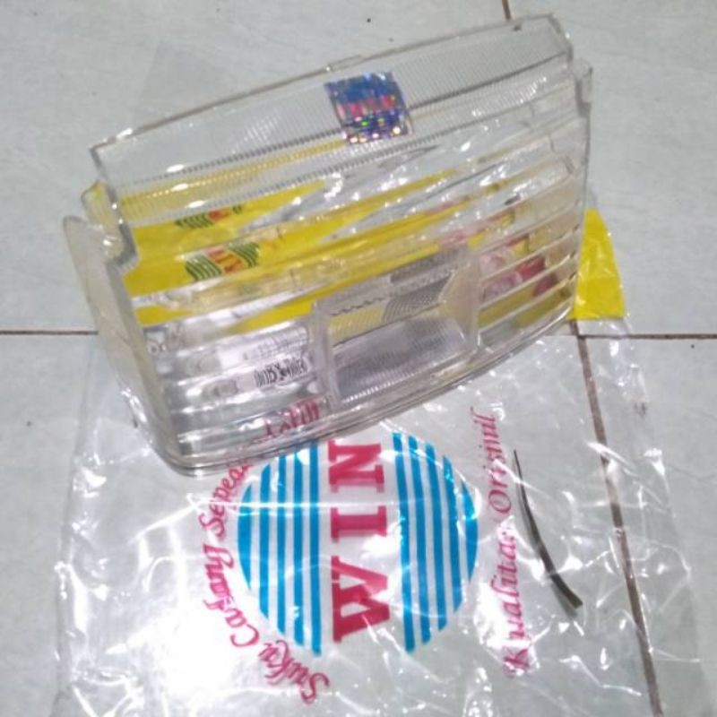 PUTIH สีขาวใส Mica กระจก Stoplamp ด้านหลัง Honda GL Pro GL Max WIN ...