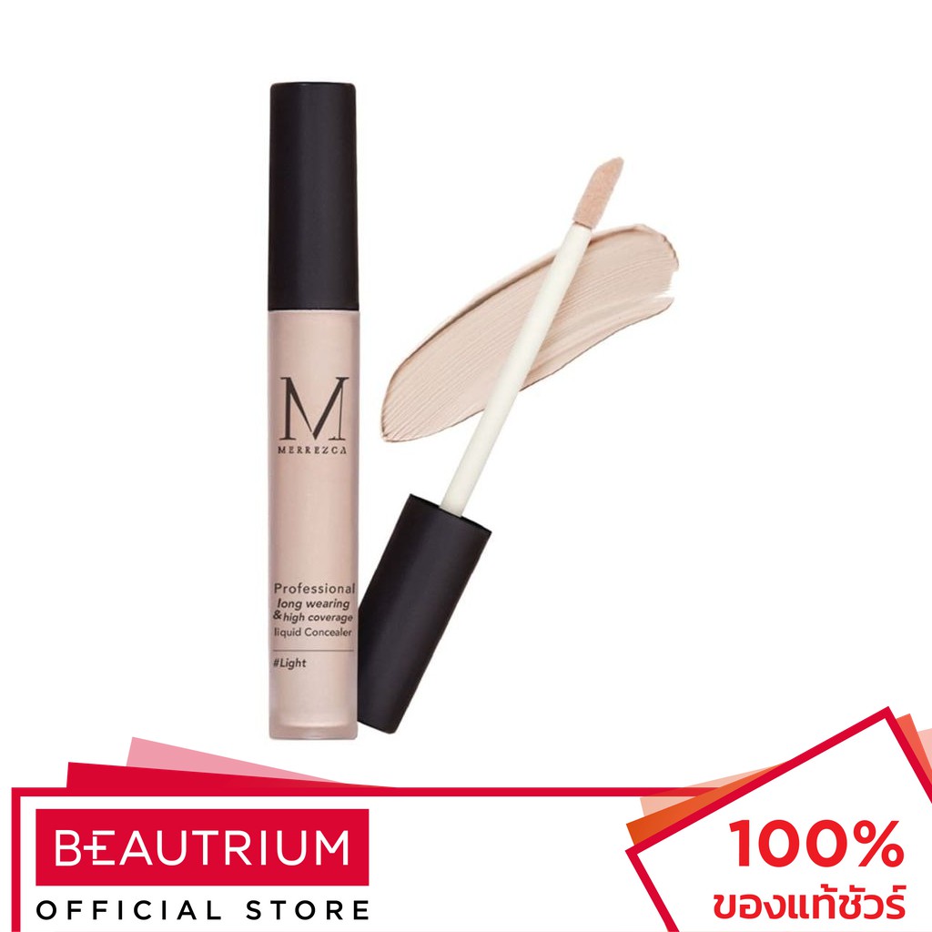 MERREZCA Professional Long Wearing & High Coverage Liquid Concealer คอน ...