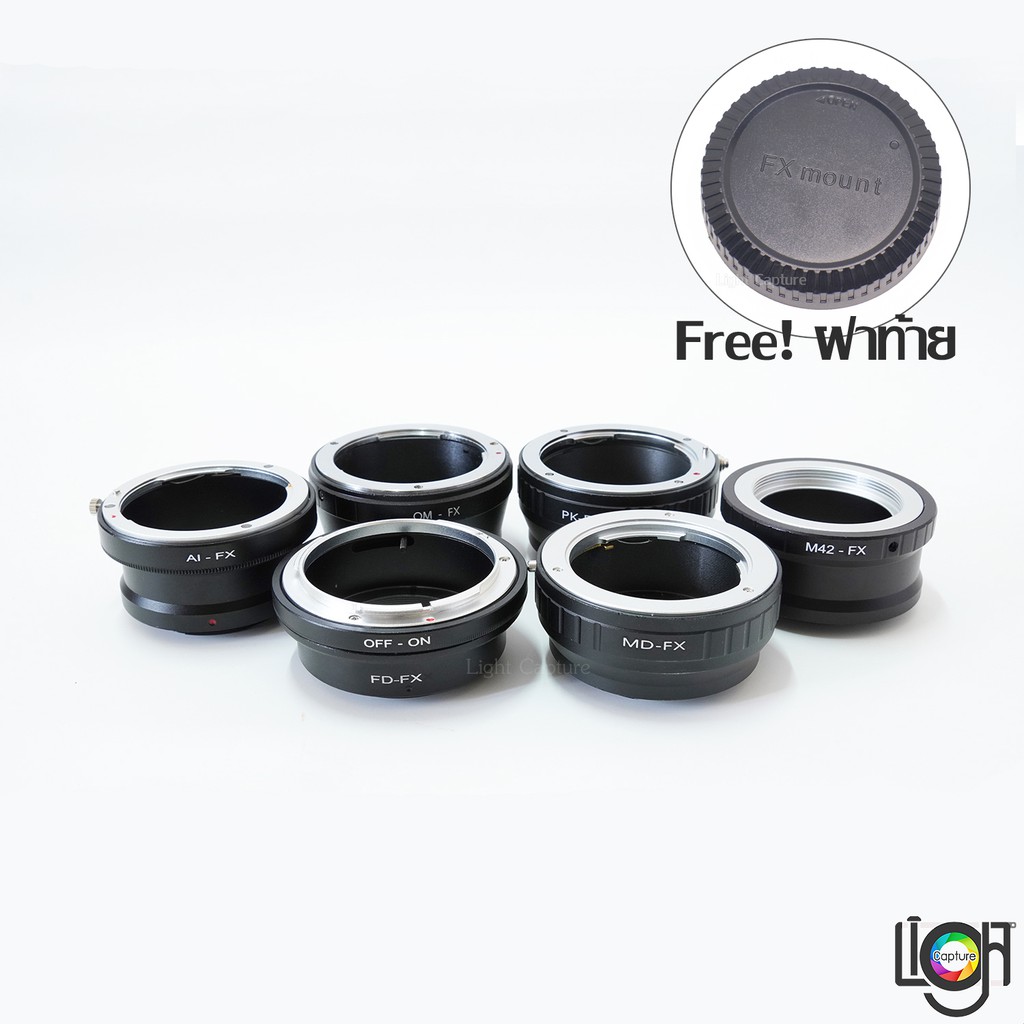 Adapter to Fujifilm(FX , Fuji X) / Nikon AI / M42 / MD / FD / OM / PK ...