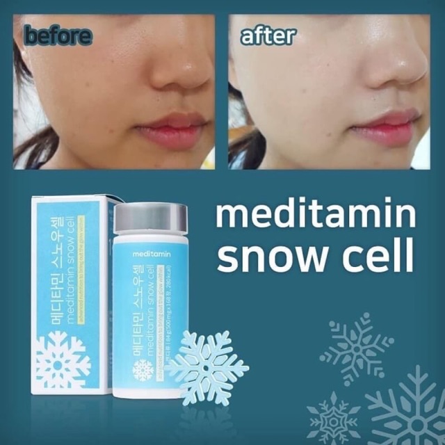 Meditamin Snow Cell ขาวจริง ต้องลองน้า | Shopee Thailand