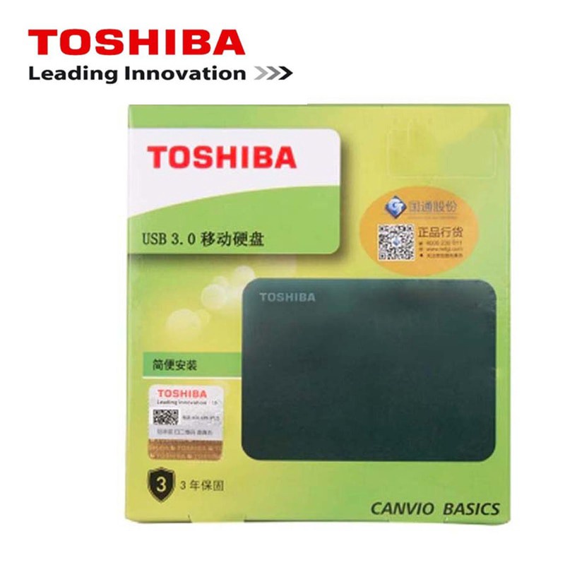 100% Brand New External Hard Disk Film Toshiba Canvio 1TB | Shopee Thailand