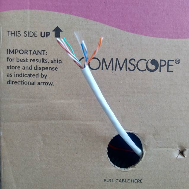 สาย LAN Utp Commscope AMP Cat5e | Shopee Thailand