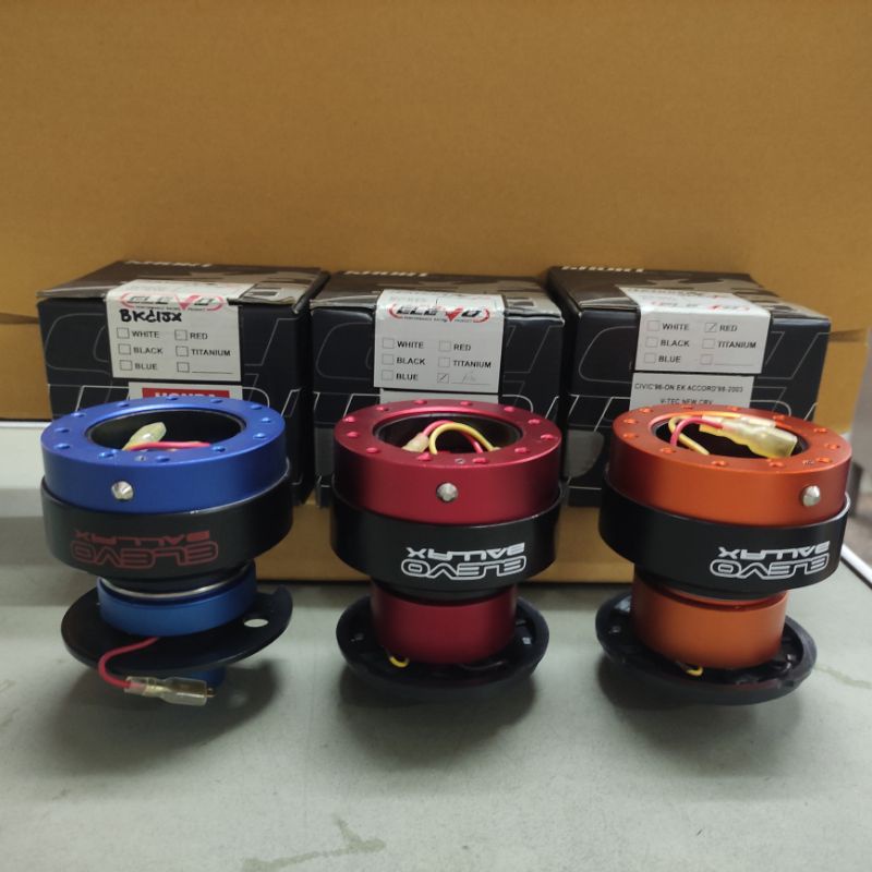 คอพวงมาลัยถอดได้ ELEVO HONDA (H-8) EK 96-99,CIVIC FD 06-11,CIVIC ES 00 ...