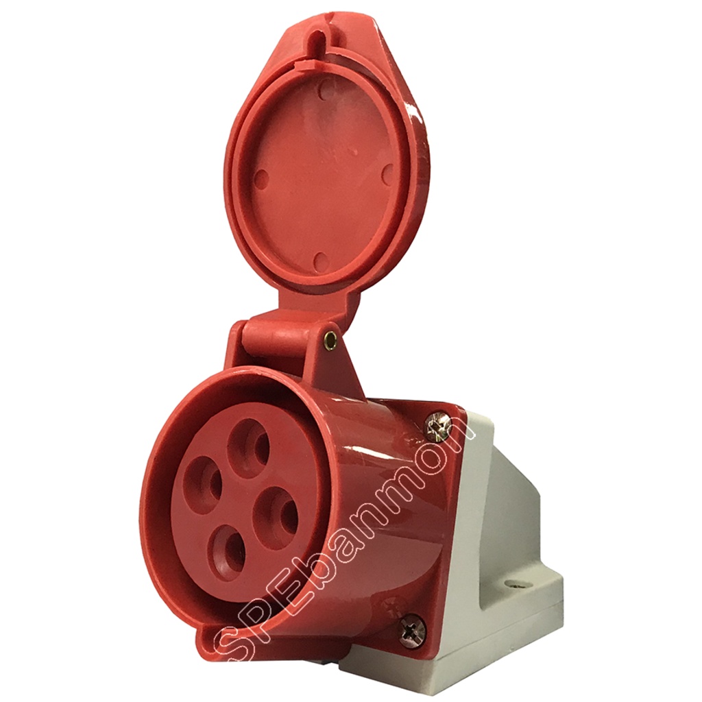 พาวเวอร์ปลั๊ก SF-114L 4 ขา 16A 380V (3P+E) พาวเวอร์ ปลั๊ก ปลั๊กเพาเวอร์ ต่อสายไฟ หัวปลั๊ก ตัวผู้ ...