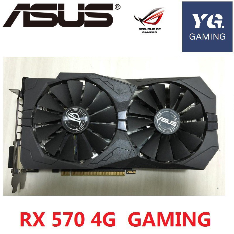 การ์ดจอเกม สําหรับ ASUS Trix rx580 8g GDDR5 RX570 rx580 | Shopee Thailand