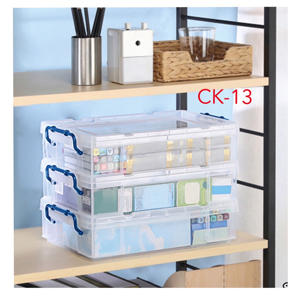 Keyway STORAGE BOXES กล่องพลาสติก ฝาล็อค กล่องเก็บของ อเนกประสงค์ วาง ...