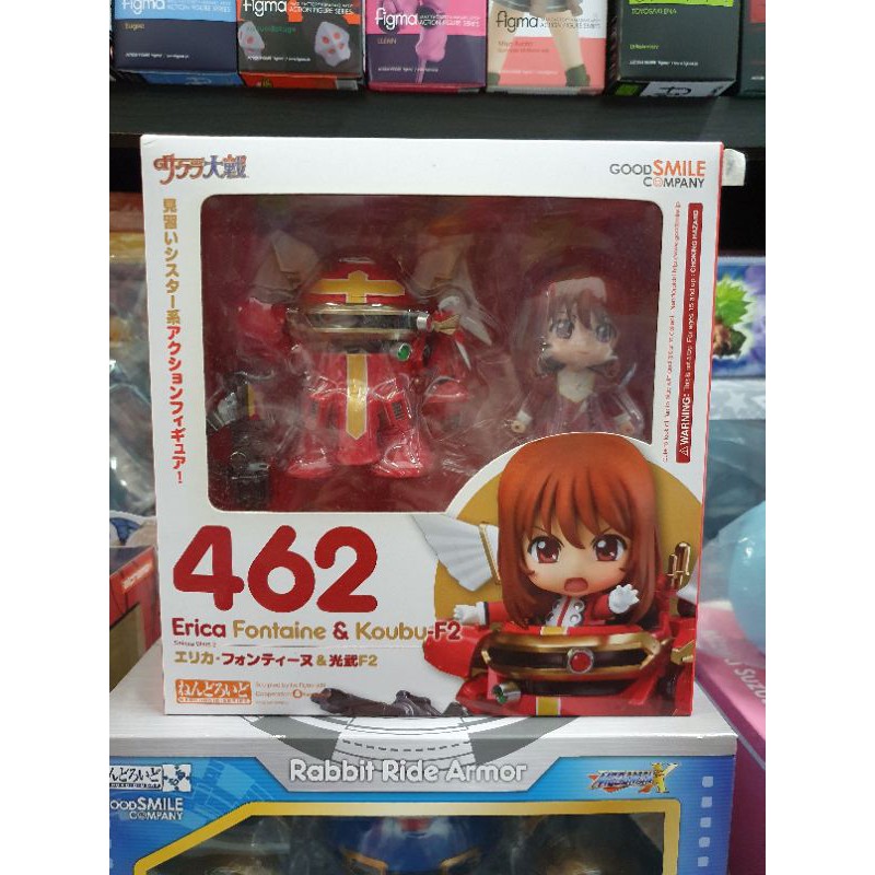Nendoroid 462 Erica Fontaine & Koubu-F2 มาพร้อมหุ่นอย่างเท่เลยครับ ...