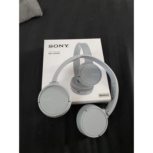 ส่งต่อ หูฟัง Sony WH-CH500 สีเทา บลูทูธ | Shopee Thailand