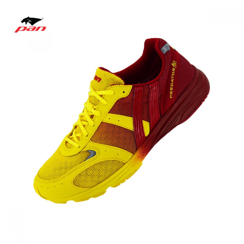 รองเท้าวิ่ง PAN Predator ACE Yellow/Red | Shopee Thailand