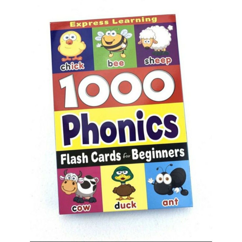1000 Phonics Flash Card เป็น Flash Card ที่ทุกบ้านควรมี เพราะเป็น Flash ...