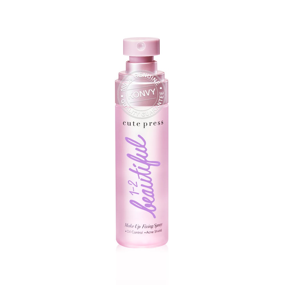 Cute Press 1-2-Beautiful Make Up Fixing Spray 60ml คิวท์เพรส สเปรย์ ...