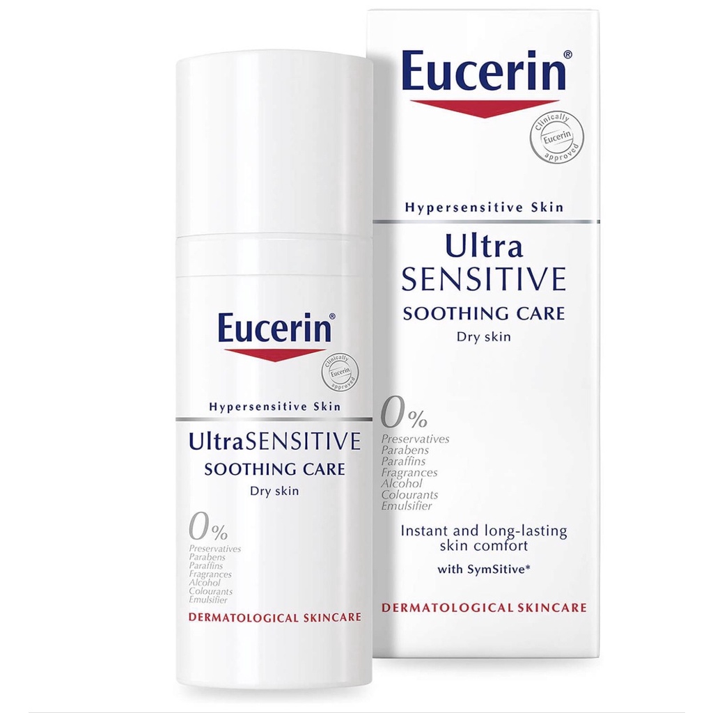 Eucerin® Hypersensitive Skin Ultra Sensitive Soothing Care (50ml ...