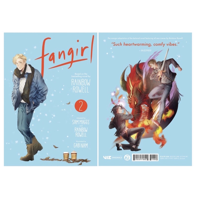 [English] Fangirl (Individual) volume 1&2 English comic | Shopee Thailand