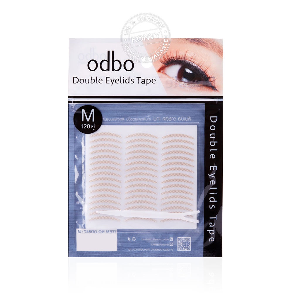 ODBO Double Eyelids Tape 120pairs OD847 โอดีบีโอ เทปติดตาสองชั้นสีเนื้อ | Shopee Thailand