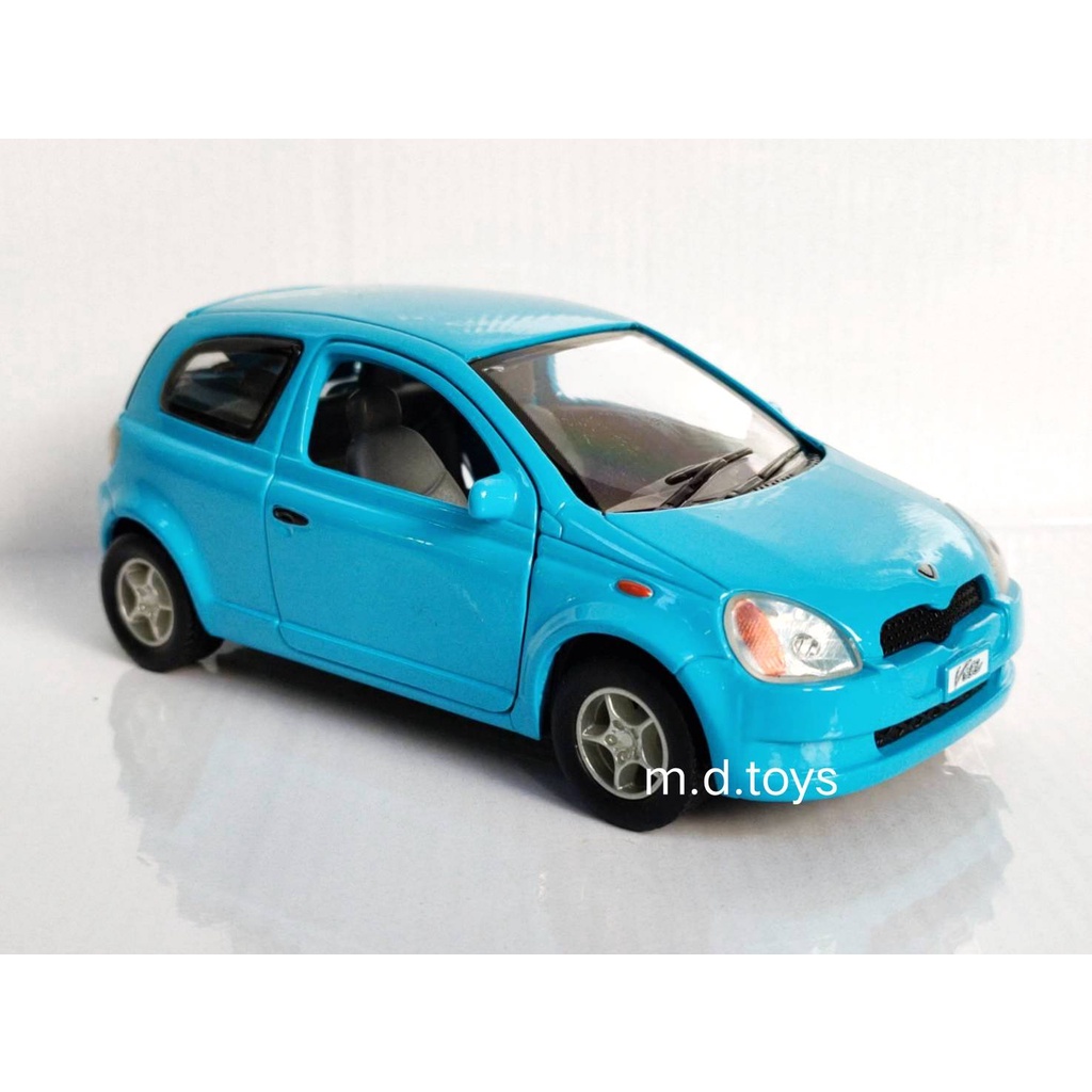 รถโมเดลเหล็ก Toyota vitz / Toyota yaris Scale 1/25 | Shopee Thailand