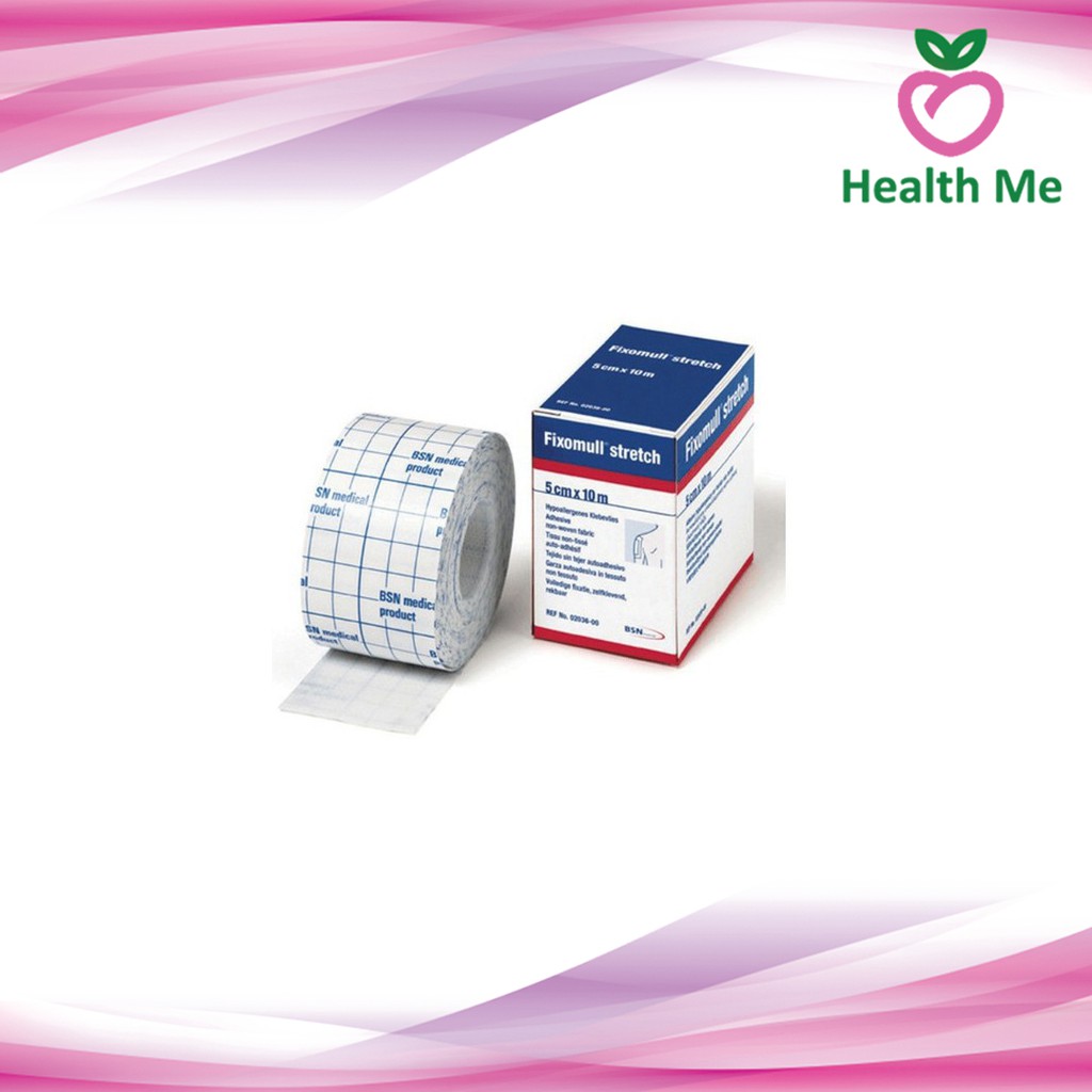 Fixomull Stretch 5cm. x 10m. ฟิกซ์โซมูล สเตรทซ์ แผ่นปิดแผลเอนกประสงค์ ...