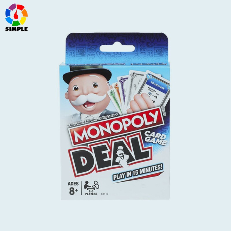 Monopoly Deal Games (Card Game) | Shopee Thailand