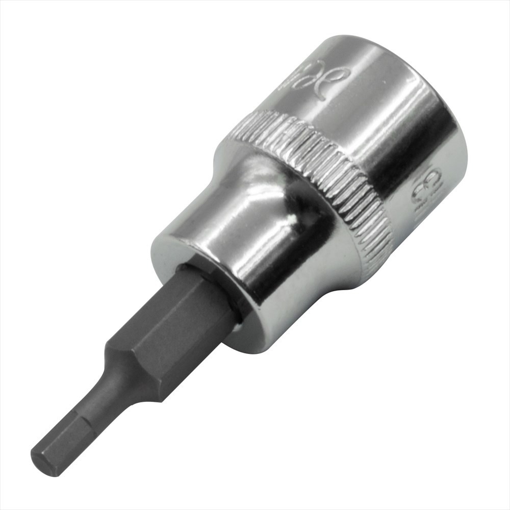 ลูกบ๊อกซ์เดือยโผล่ 3/8DR HEX2 - 10 ( 3/8DR Bit Socket HEX 2 - 10 ) | Shopee Thailand