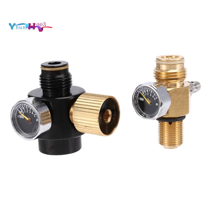 PCP Air Tank Cylinder Regulator Adjustable Pressure 0-2800Psi & HPA ...