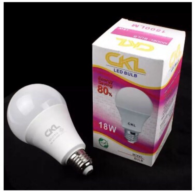 หลอดไฟLED 18w ยี่ห้อckl | Shopee Thailand