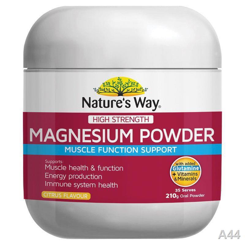 Nature's Way High Strength Magnesium Powder 210g | Shopee Thailand