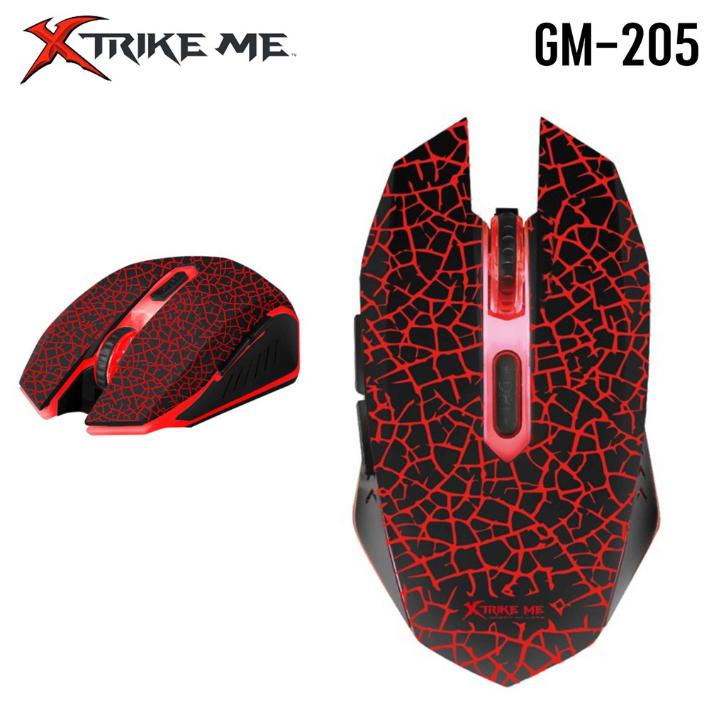GM-205 XTRIKE ME Gaming USB Mouse | Shopee Thailand