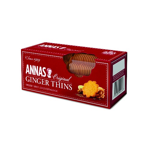 แอนนาสจินเจอร์ทินส์ Annas Ginger Thins Original 300g | Shopee Thailand