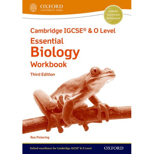 ชีววิทยาที่จําเป็นระดับ Cambridge IGCSE & O: หนังสือแบบฝึกหัด Third ...