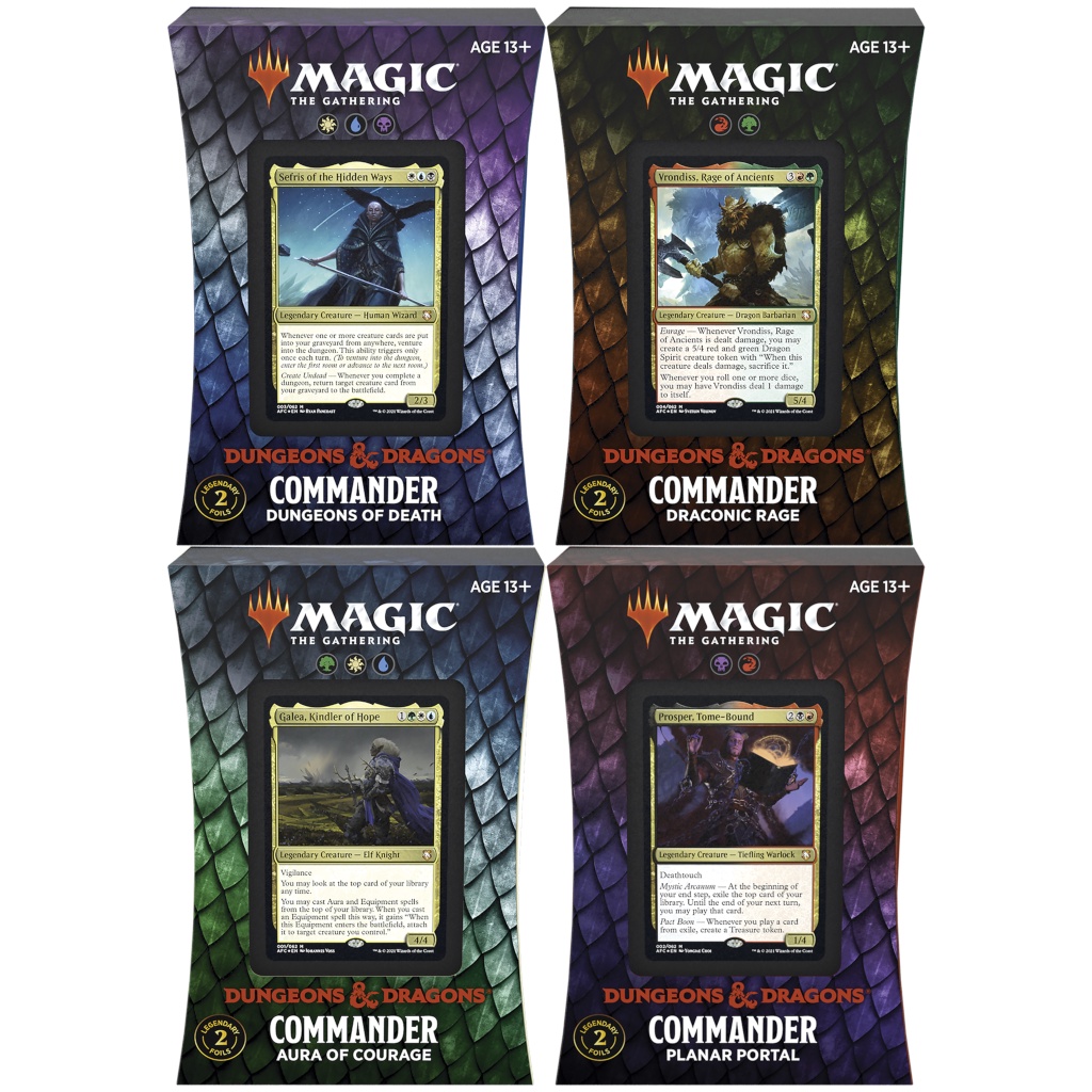 [Magic The Gathering] Commander Deck: Adventure in The Forgotten Realm ...