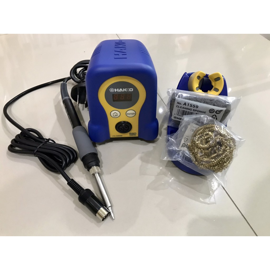 ชุดหัวแร้งปรับอุณภูมิ Hakko FX-888D (เครื่องแท้) | Shopee Thailand