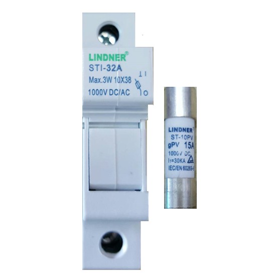 ฟิวส์ดีซี LINDNER สำหรับโซล่าเซลล์ (DC Fuse for Solar Cell System ...