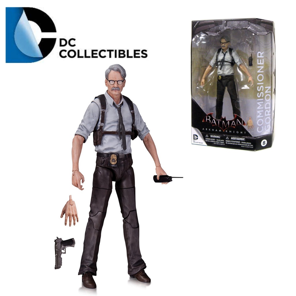 DC Collectibles Batman - Arkham Knight - Commissioner Gordon Action ...