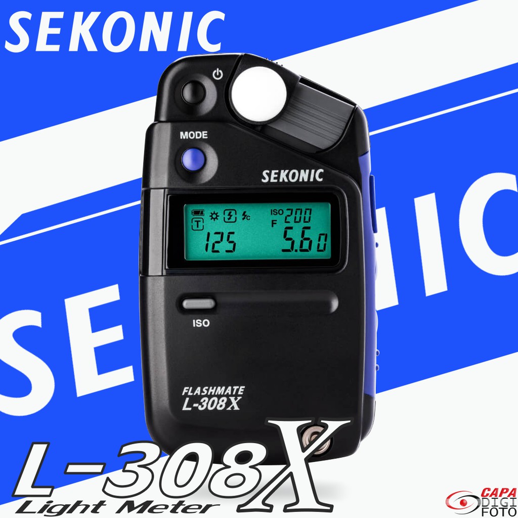 เครื่องวัดแสง Sekonic L-308X Flashmate Light Meter l308x l308 ** ประกัน ...
