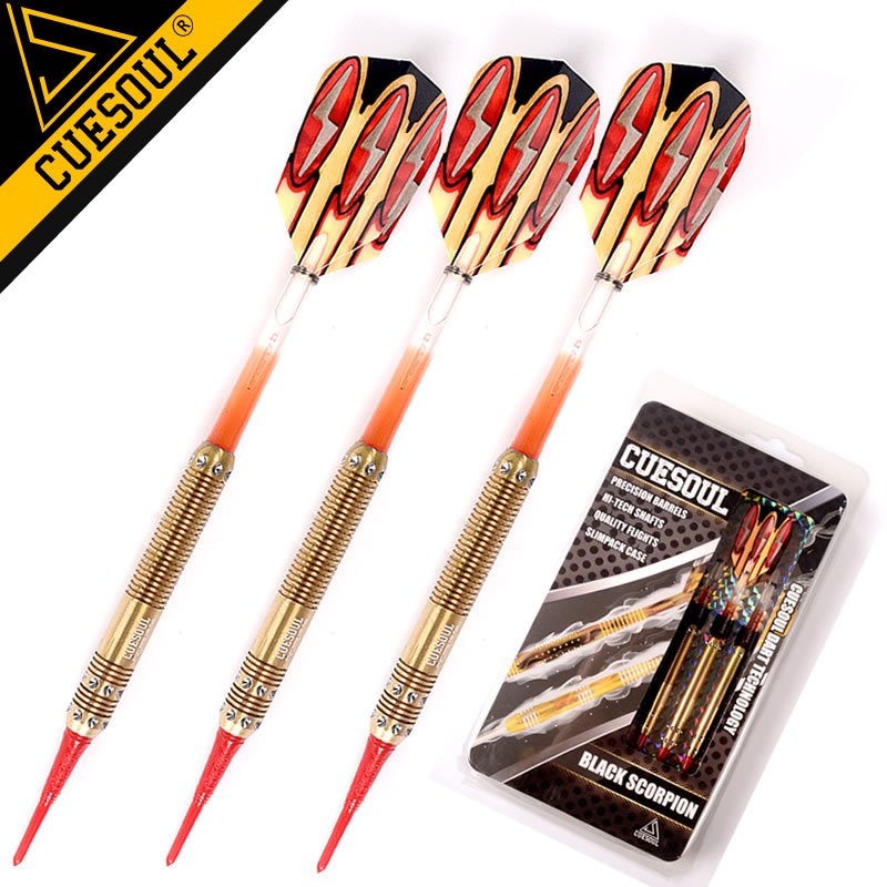 Cuesoul Dragon Series Professional Dart Pin Soft Tip Dart Set 18g ...