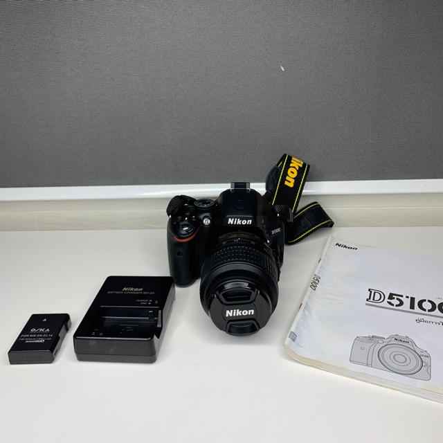 ขายกล้อง Nikon D5100 Lens 18-55 จอพลิกได้ สภาพสวย พร้อมอุปกรณ์ ชัตเตอร์ 3พัน | Shopee Thailand
